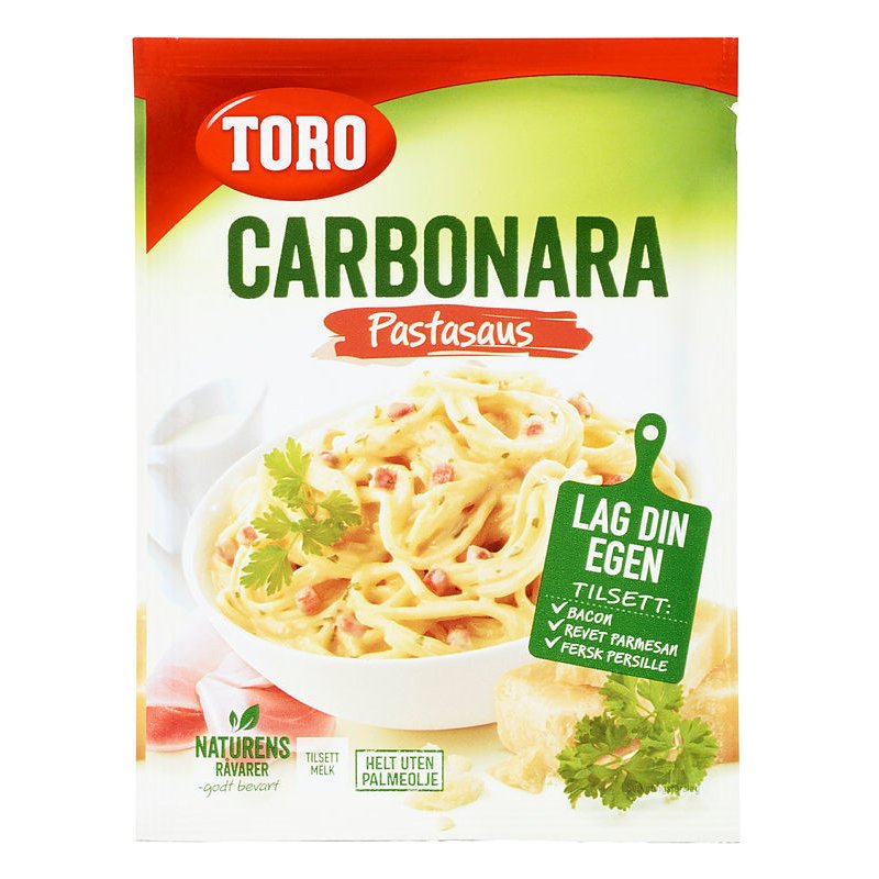 Carbonara Pastasaus Toro