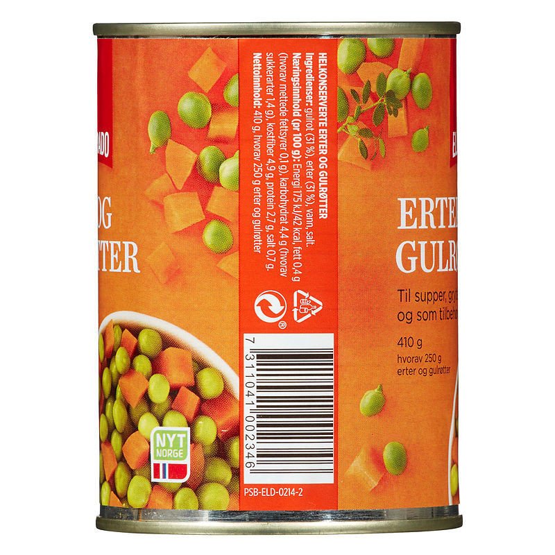 Erter&Gulrøtter Eldorado