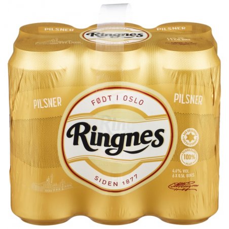 Ringnes Pilsner Boks 6-pack