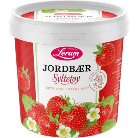 Jordbærsyltetøy Lerum 1kg