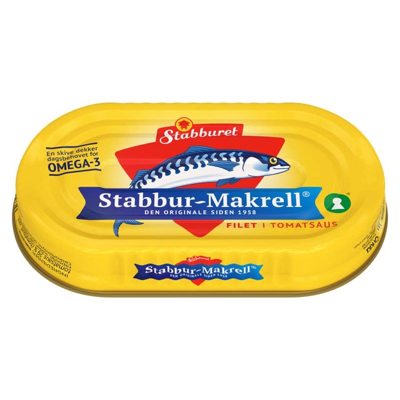Makrell i tomat Stabburet