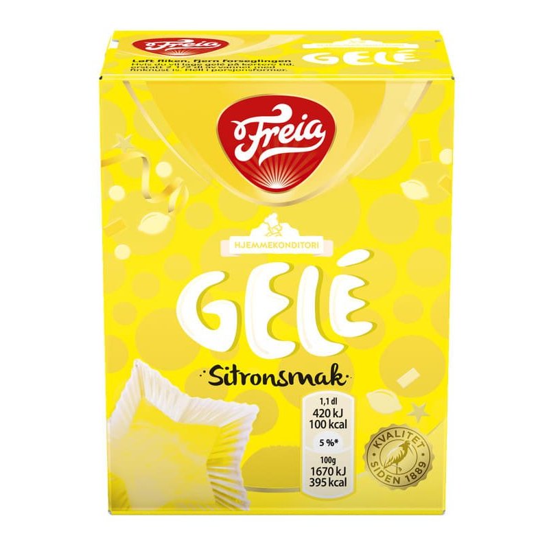 Gelepulver Sitron Freia